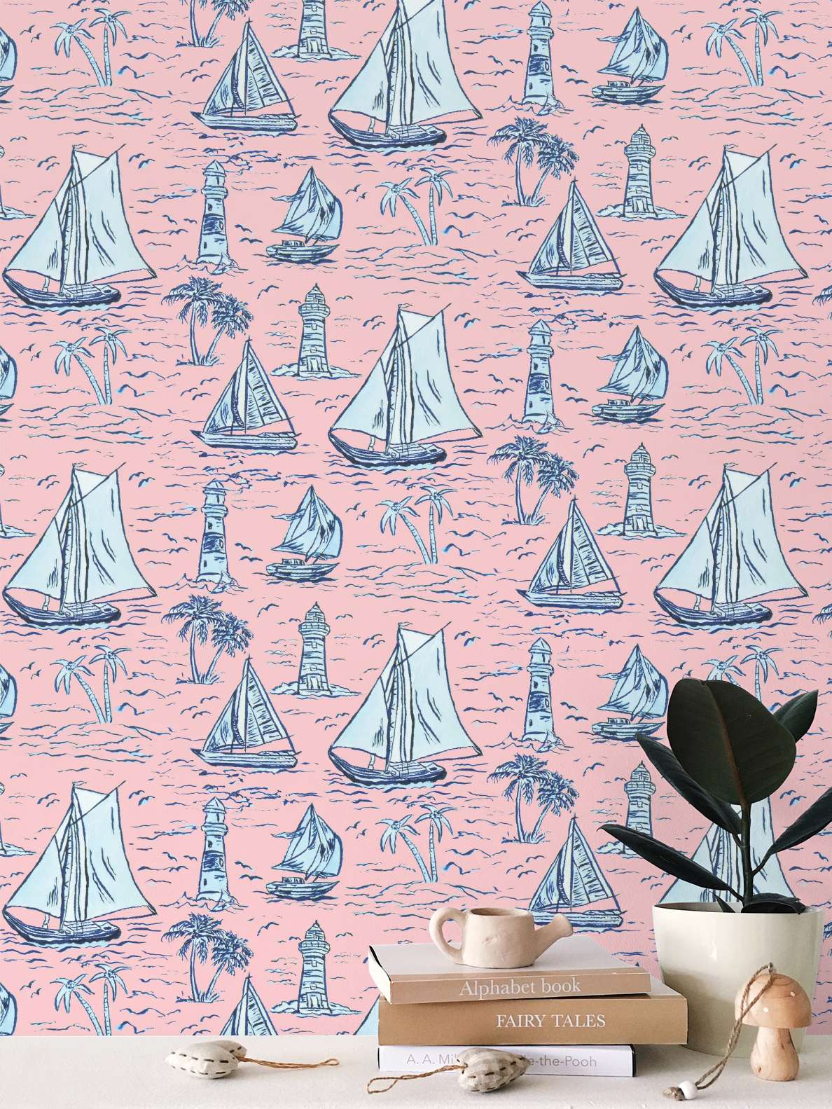 Sailboat Toile | Lowcountry Linens